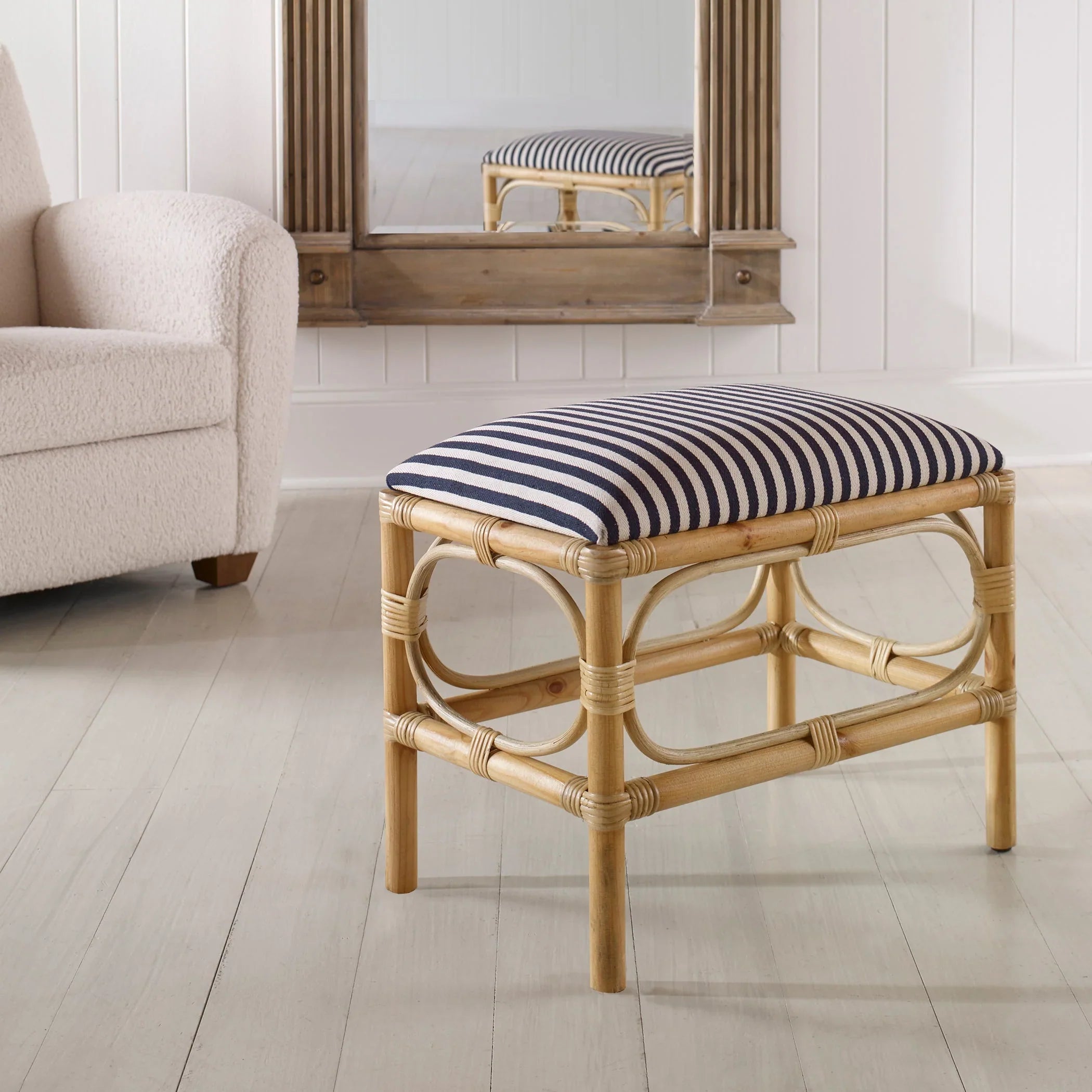 Benches, Stools & Ottomans | Coastal Accent Seating | Coastal Compass ...