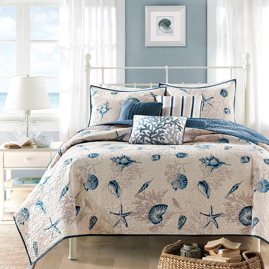 Nautical Bedding | Coastal Bedroom Decor | Coastal Compass – The ...