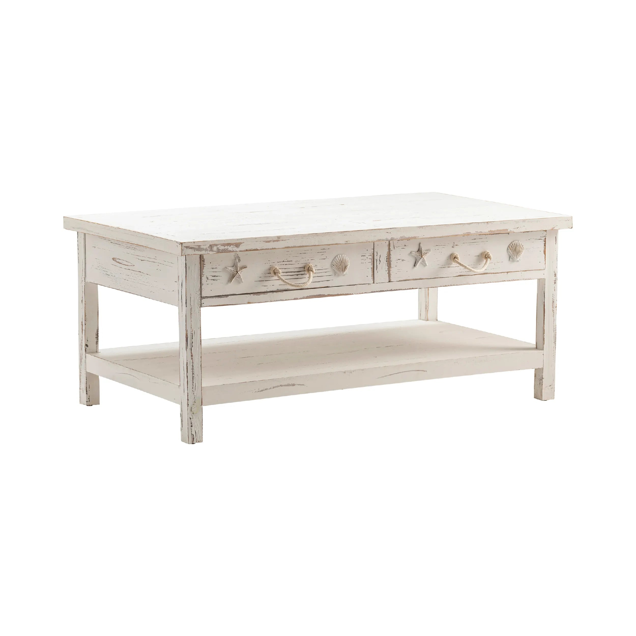 Coastal Cocktail Table | Furniture | Coastal Compass Decor – The ...