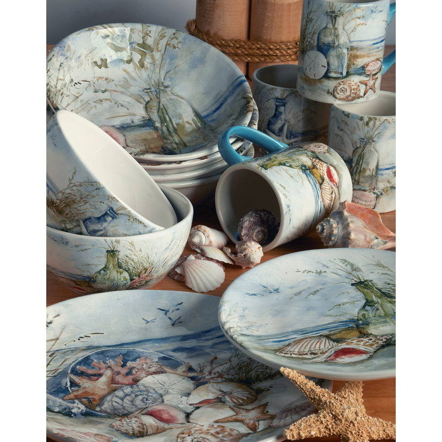 Coastal Tableware | Coastal Dishes | Coastal Compass Home Decor – The ...