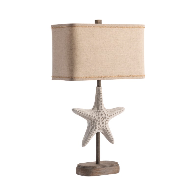 Starfish Table Lamps | Coastal Lamps | Coastal Compass Home Decor – The ...