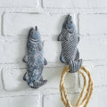 Swimming Fish Hooks | Wall Decor | Coastal Compass Home Decor – The ...