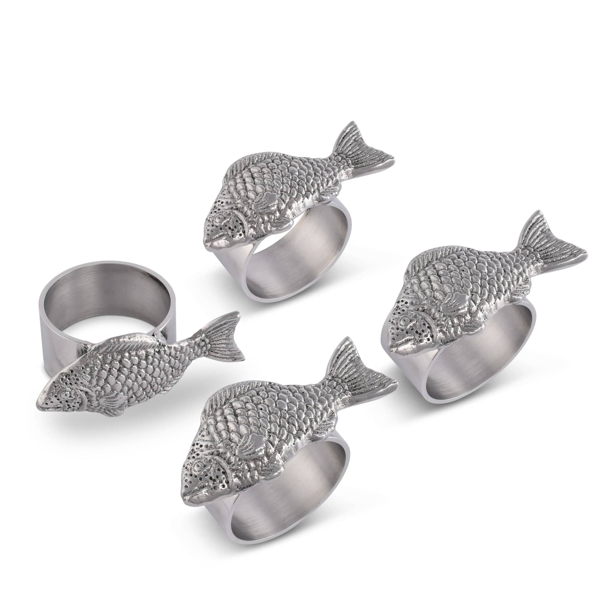 Fish napkin rings store