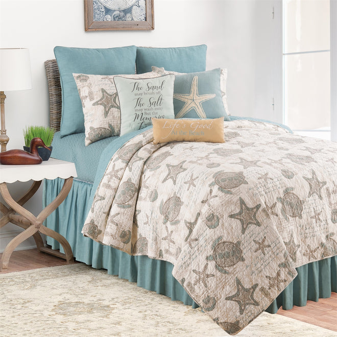 Nautical Bedding | Coastal Bedroom Decor | Coastal Compass – The ...