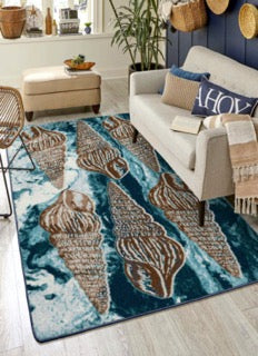 Nautical Rugs | Coastal & Beach Rugs | Coastal Compass Home Decor – The ...