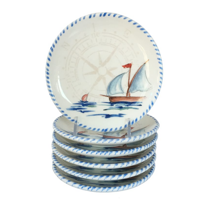 Coastal Tableware | Coastal Dishes | Coastal Compass Home Decor – The ...