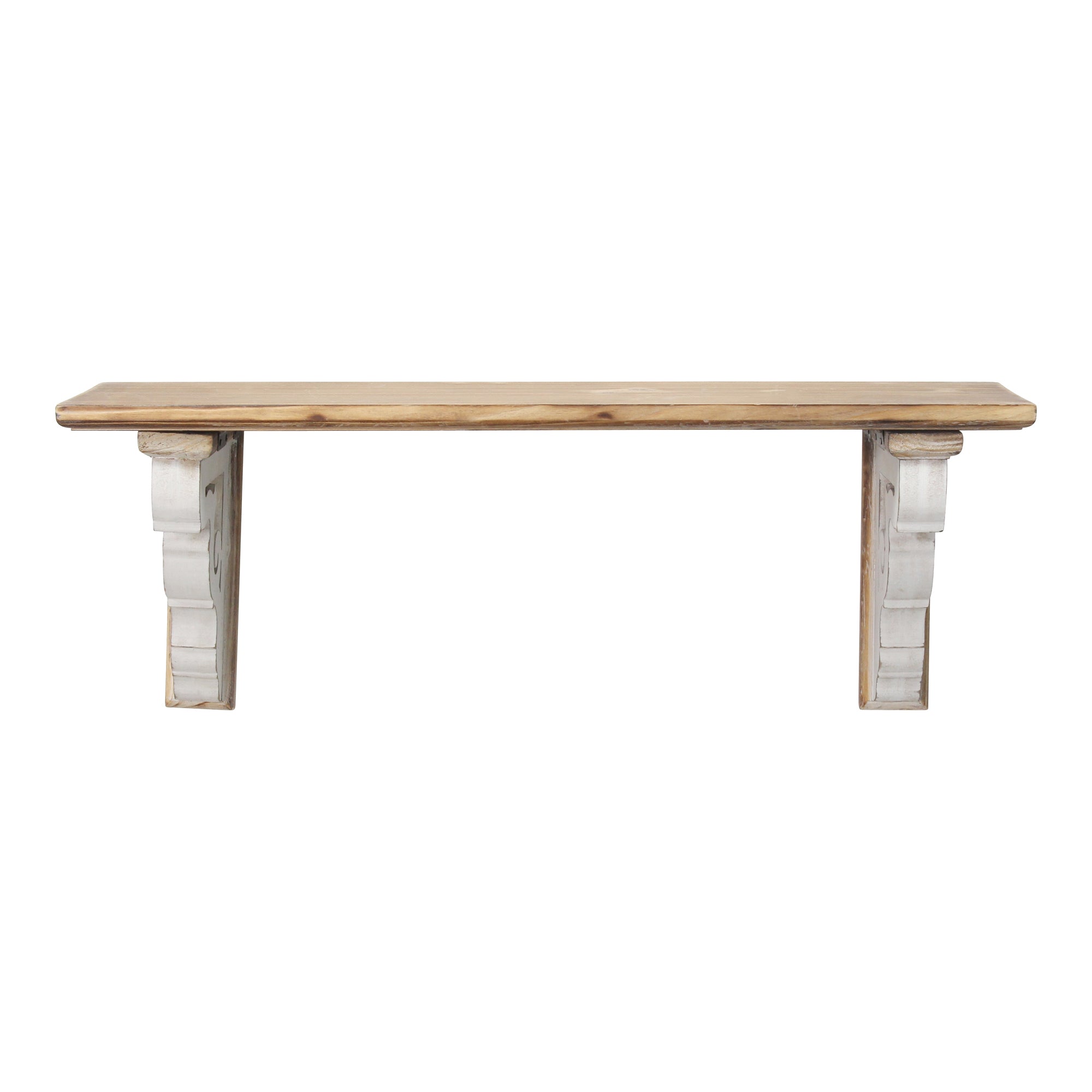 Distressed Corbel Wall Shelf | Display Shelf | Coastal Compass Decor ...